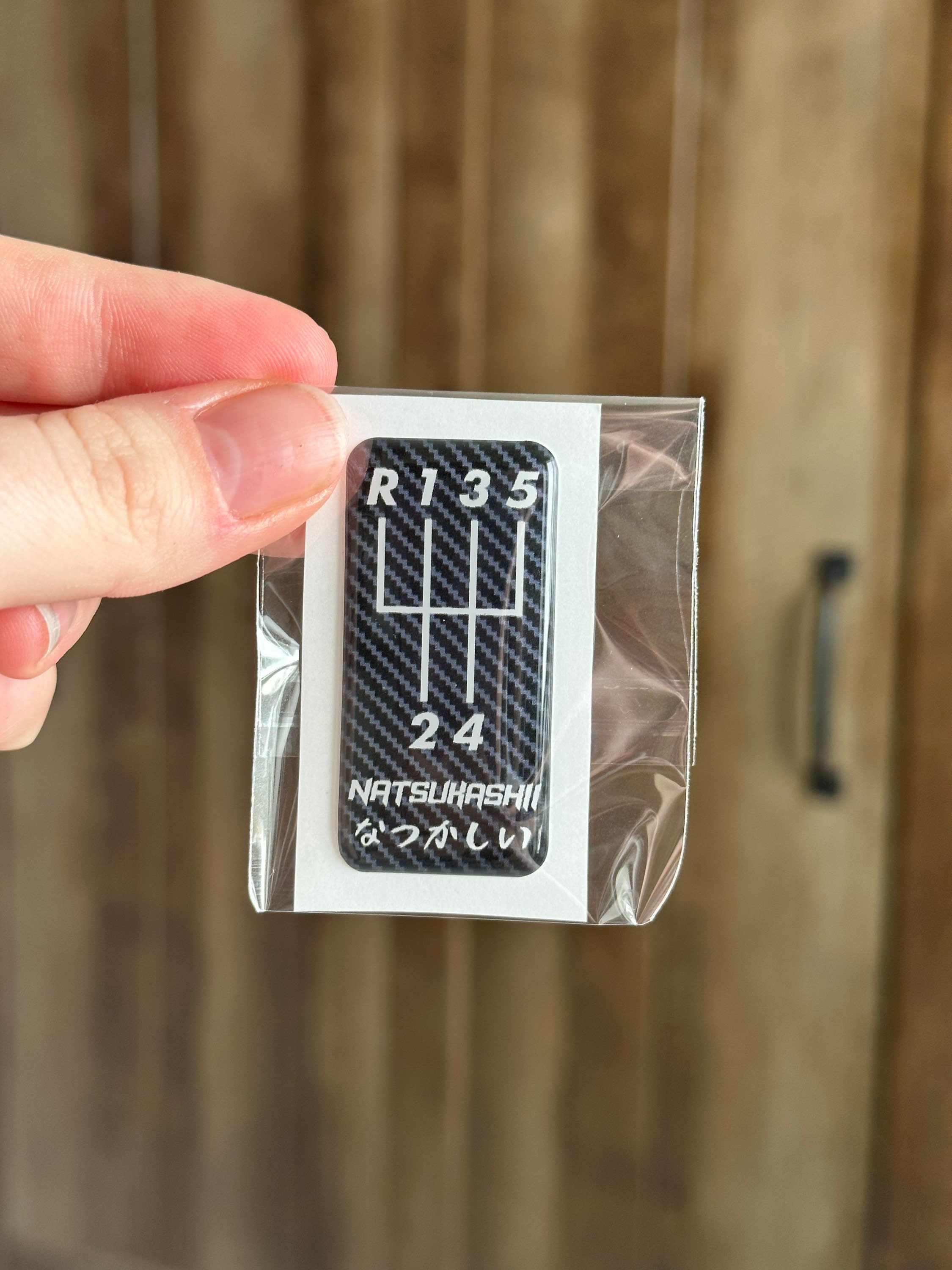 Unique 5 Speed Shift Pattern Sticker for JDM Car Lovers - Etsy