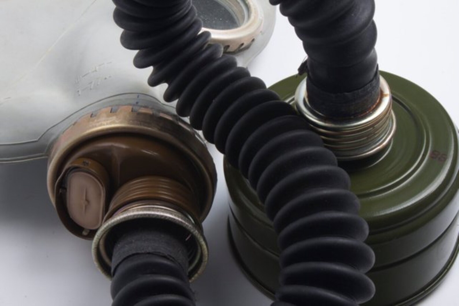 Soviet Black Rubber Gas Mask Hose Connection Between Gas Mask - Etsy