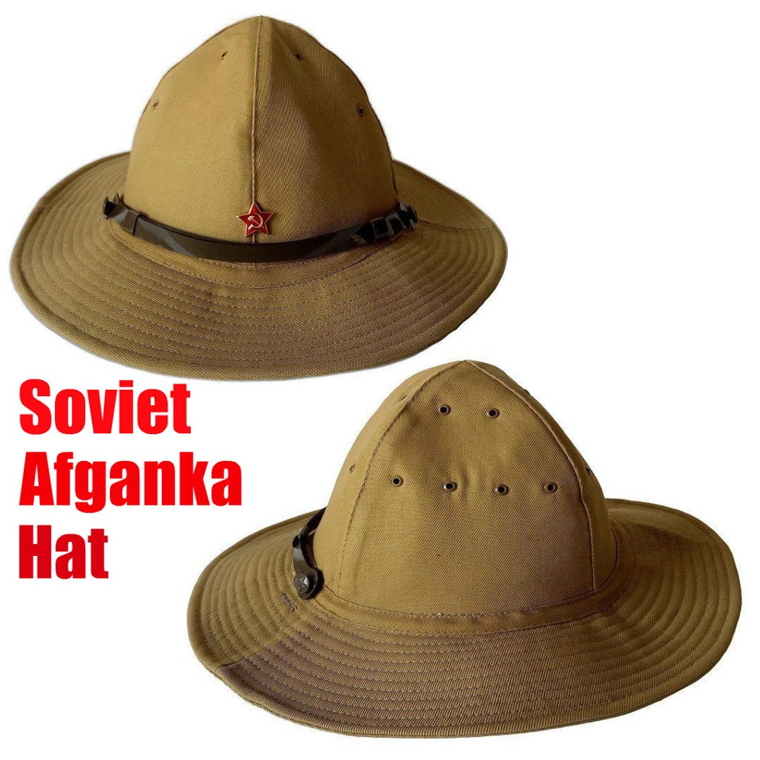 Original Soviet Afganka Cap Afghan War Afghanka Hat Wide-brim - Etsy