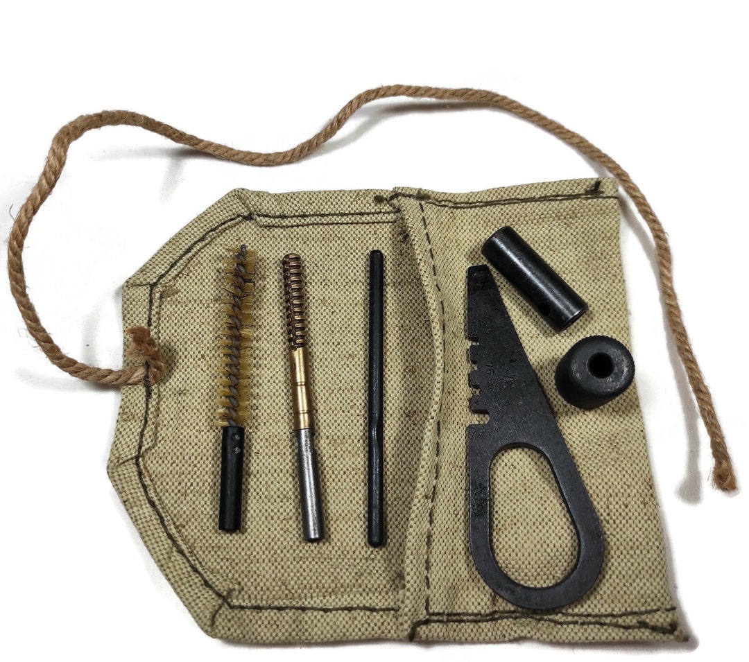 Original Soviet Mosin Nagant Rifle Accessories Cleaning Kit Pouch ...
