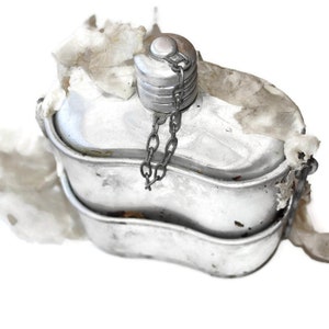 Original Soviet VDV Mess Kit Airborne Forces Flask Pot Scoop 3in1 With ...