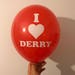 IT Movie Red Balloon Pennywise Clown Fancy Dress I Love Derry Halloween ...