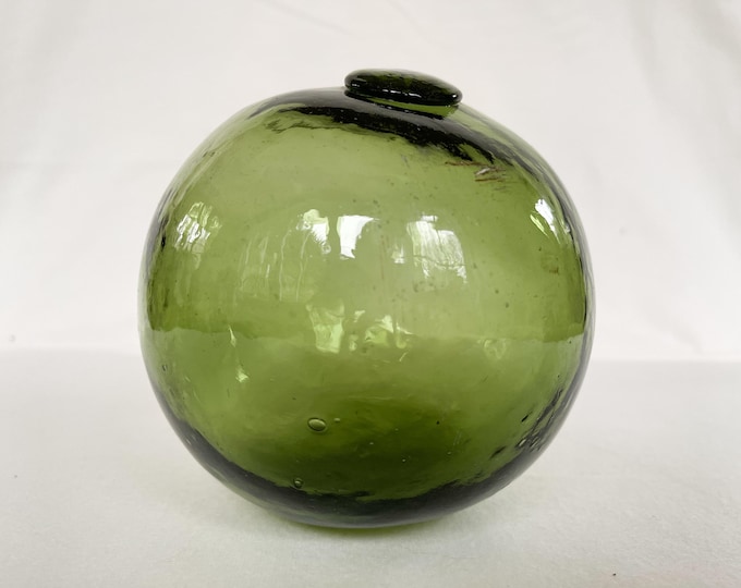Antique Green Glass Fishing Net Float. Fishing. Maritime. Nautical ...