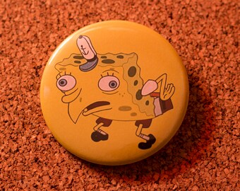 Spongebob pin | Etsy