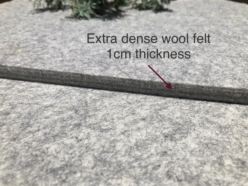 Premium Wool Felt Ironing Pad, 100% New Zealand Merino Wool, Pressing ...