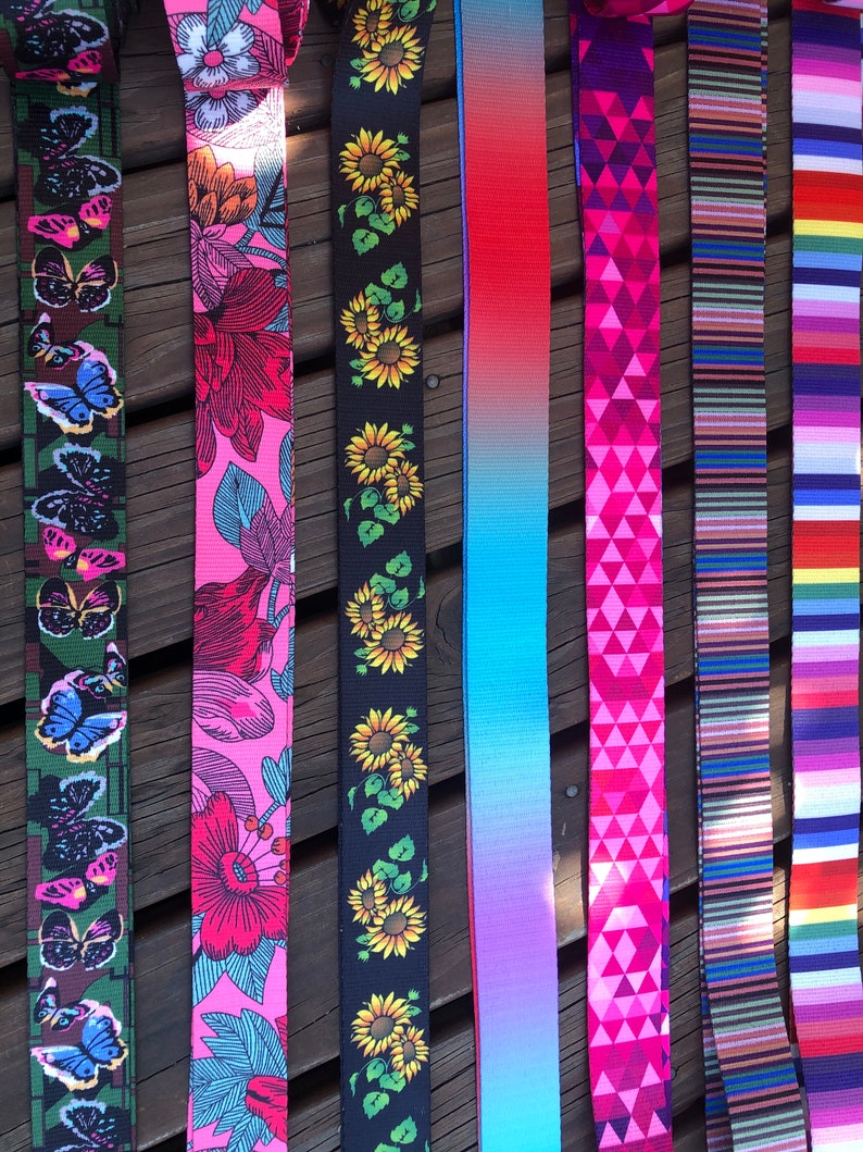 3m of Printed Webbing,38mm/1.5 Inch Patterned Webbing for Tote Bags ...