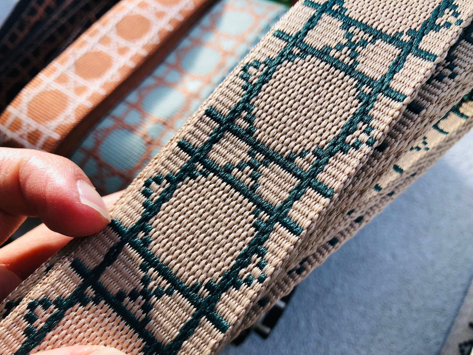 Premium 3.8cm Patterned Webbing for Tote Bags Adjustable - Etsy Australia