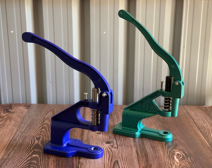 Hand Press Machine, Snap Button, Studs, Rivets Install Tool, Leather ...