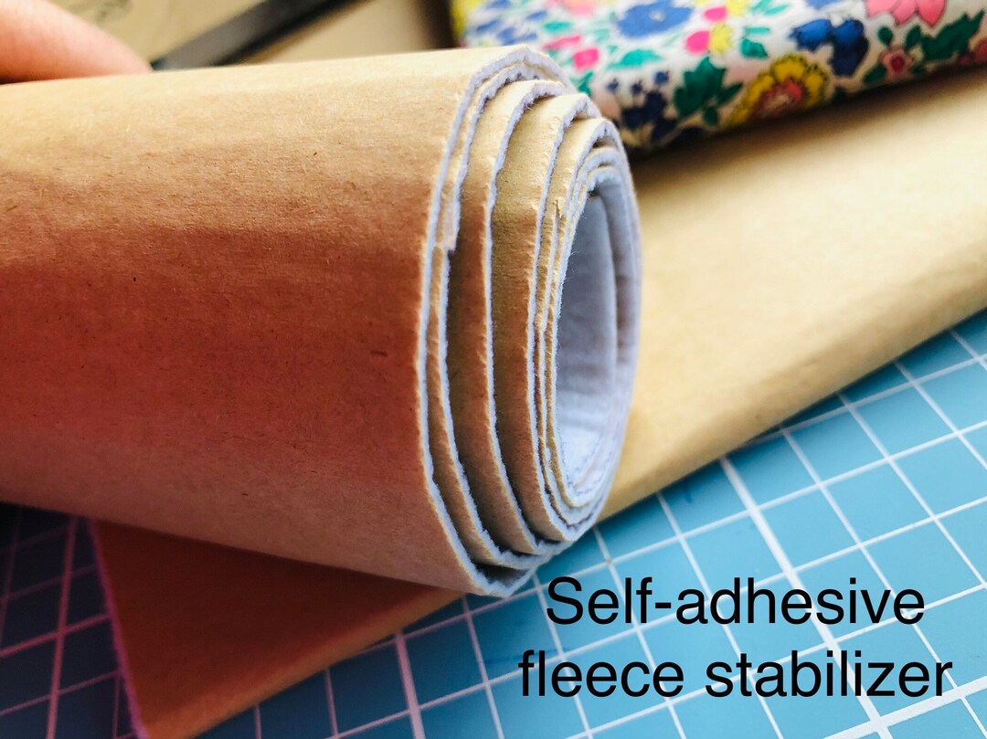 Peel and Stick Fleece Stabilizer, Self-adhesive Interfacing, Smackdown ...