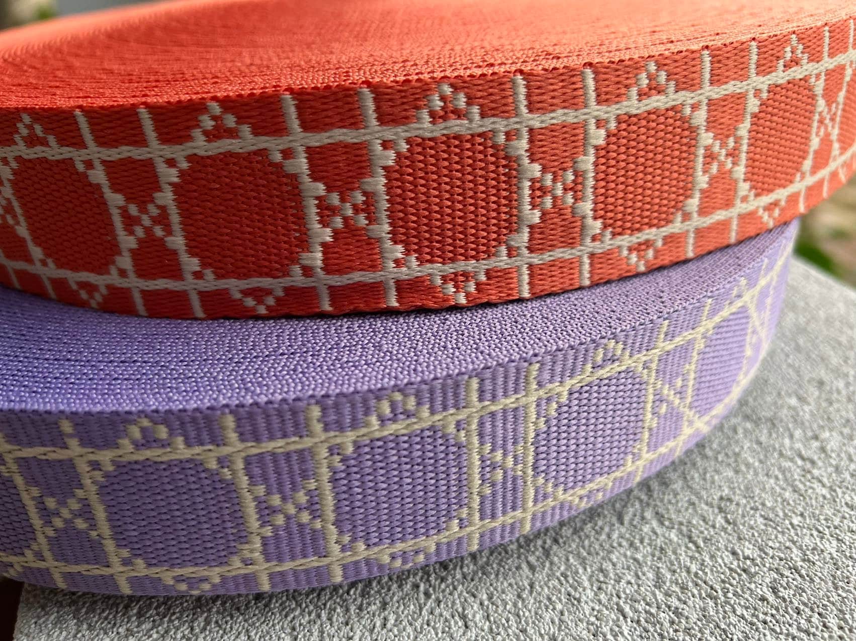 Premium 3.8cm Patterned Webbing for Tote Bags Adjustable - Etsy Australia