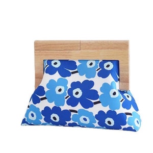 Flat Top Square Wooden Clutch Frames, Kiss Lock Frames, Timber Clutch ...