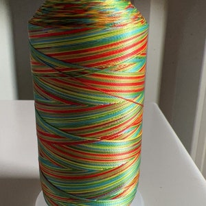 Tex 45, 70, 90 Variegated Polyester Sewing Threads for Bag Making ...
