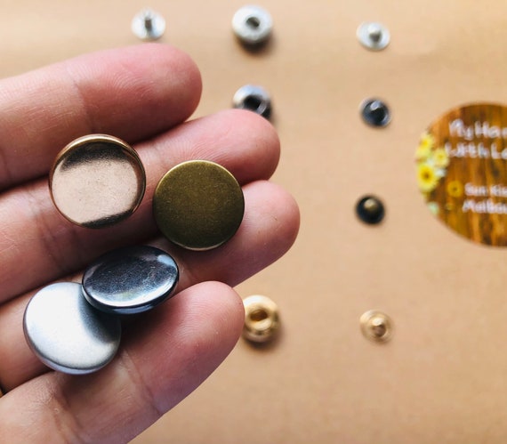 10 Sets of Heavy Duty Snap Buttons Metal Snaps Retro Style | Etsy