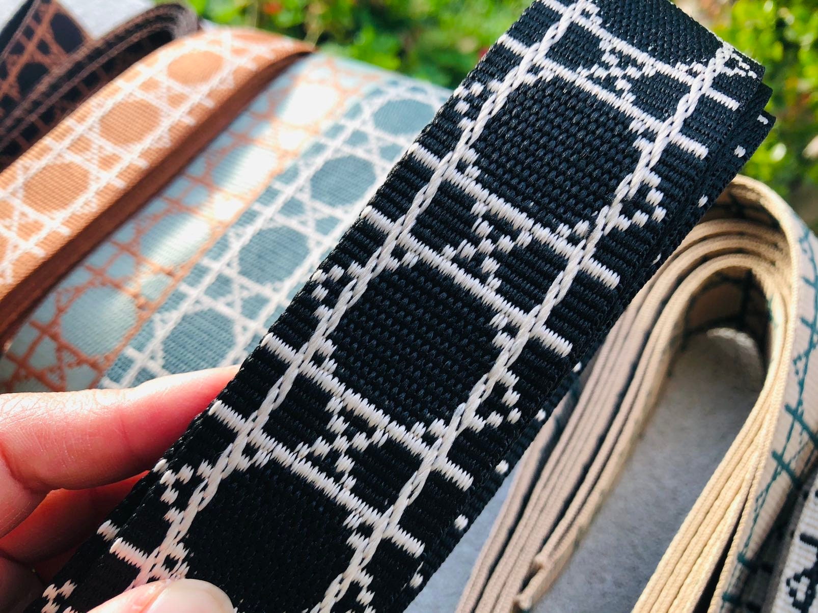 Premium 3.8cm Patterned Webbing for Tote Bags Adjustable - Etsy Australia
