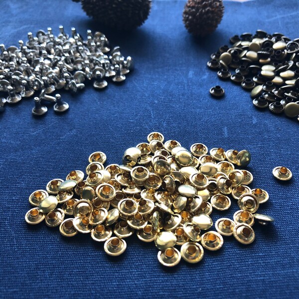 Gold Rivets - Etsy