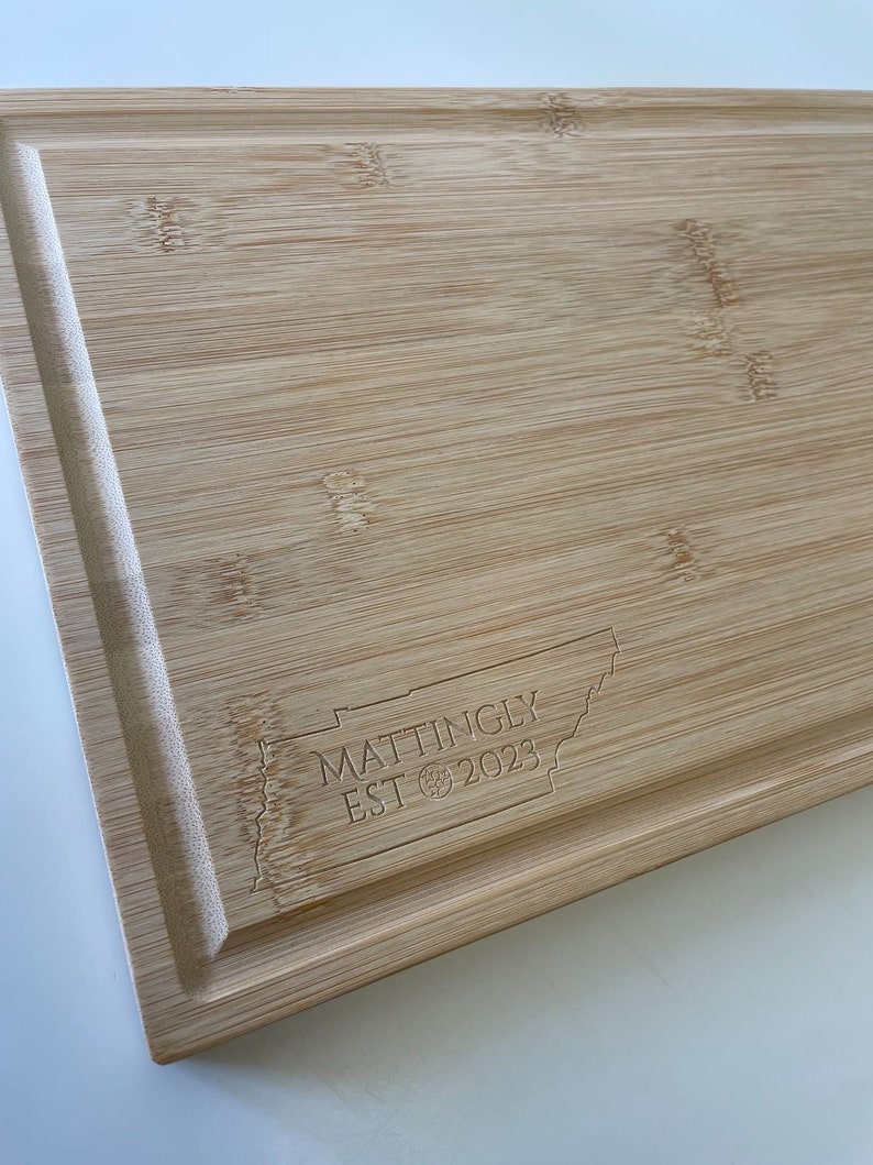 Personalized Bamboo Cutting Boards - Etsy