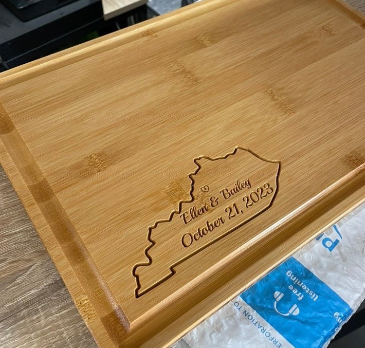 Personalized Bamboo Cutting Boards - Etsy