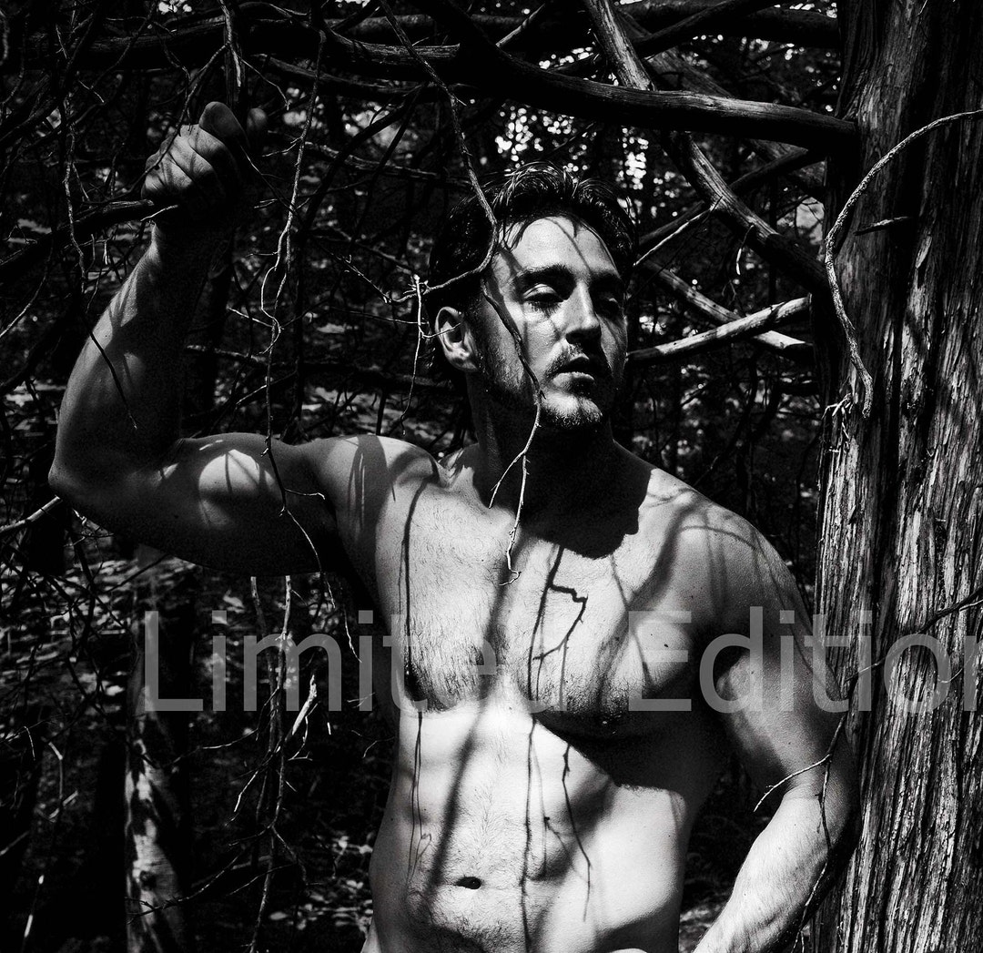 Handsome Male Nude Physique Photo Signed Limited Edition Print 1.24 - Etsy
