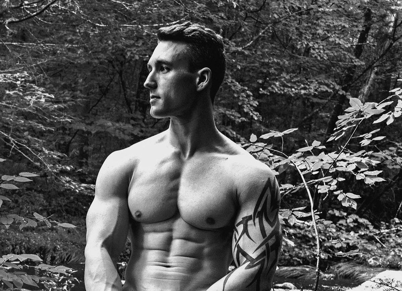 Handsome Male Nude Physique Photo Signed Limited Edition Print 11.20 - Etsy