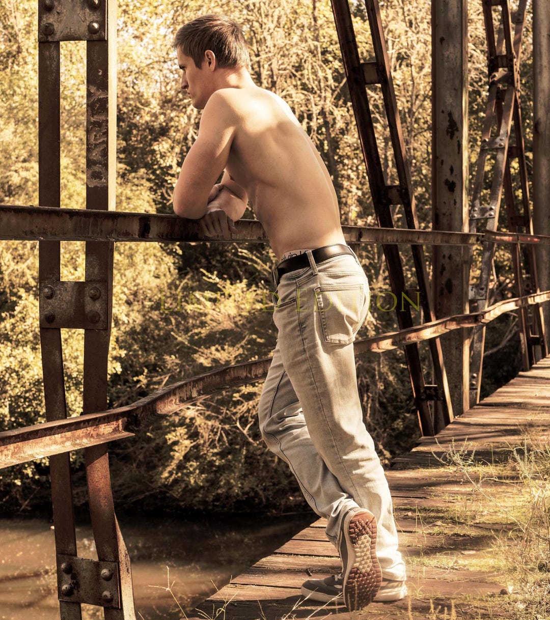 Handsome Male Nude Physique Photo Signed Limited Edition Print SP - Etsy