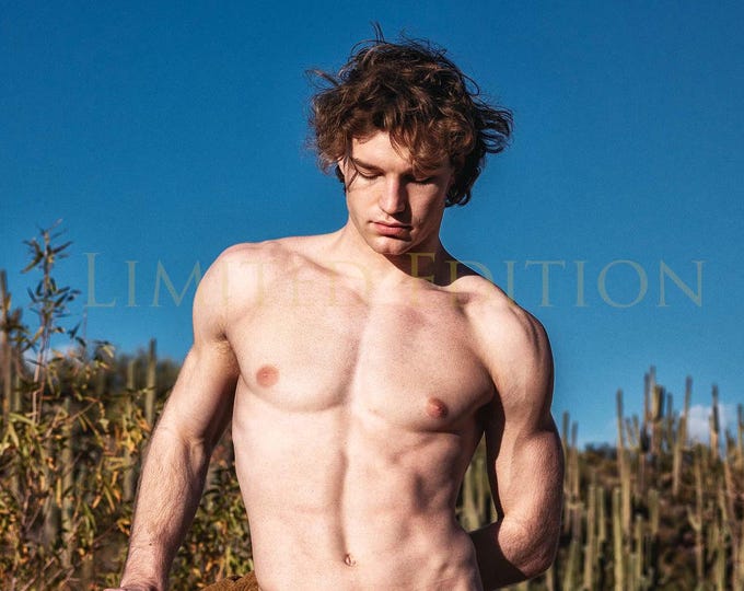 Handsome Male Nude Physique Photo Signed Limited Edition Print SP - Etsy