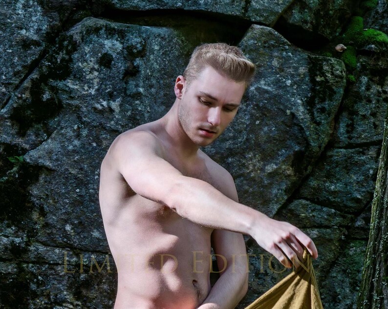 Handsome Male Portrait Physique Photo Signed Limited Edition Print 4.24 - Etsy