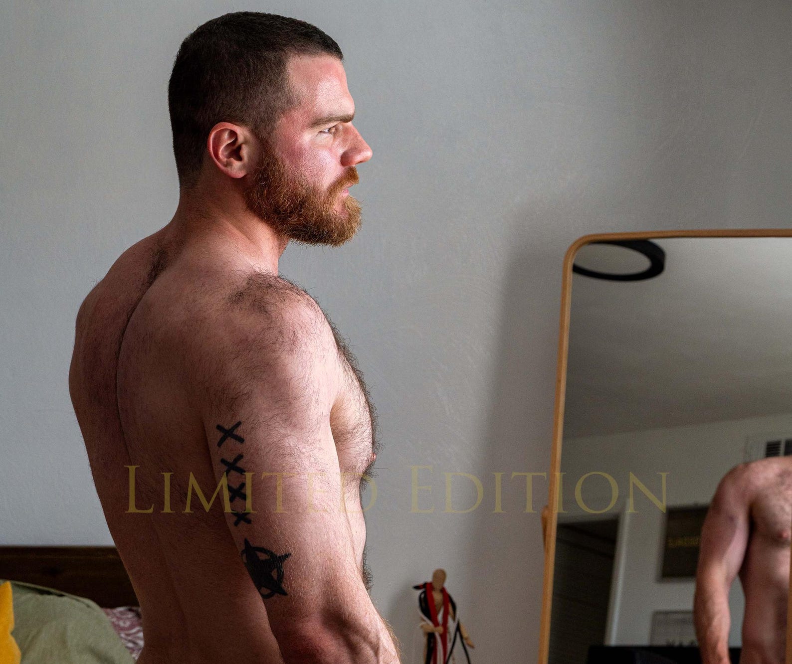 Handsome Male Nude Physique Photo Signed Limited Edition Print 4.25 - Etsy