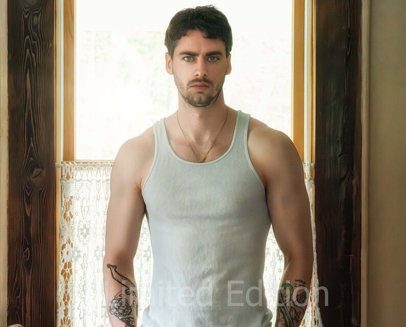 Handsome Male Nude Physique Photo Signed Limited Edition Print 4.24 - Etsy México