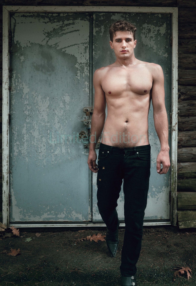 Handsome Male Nude Physique Photo Signed Limited Edition Print 1.24 - Etsy UK