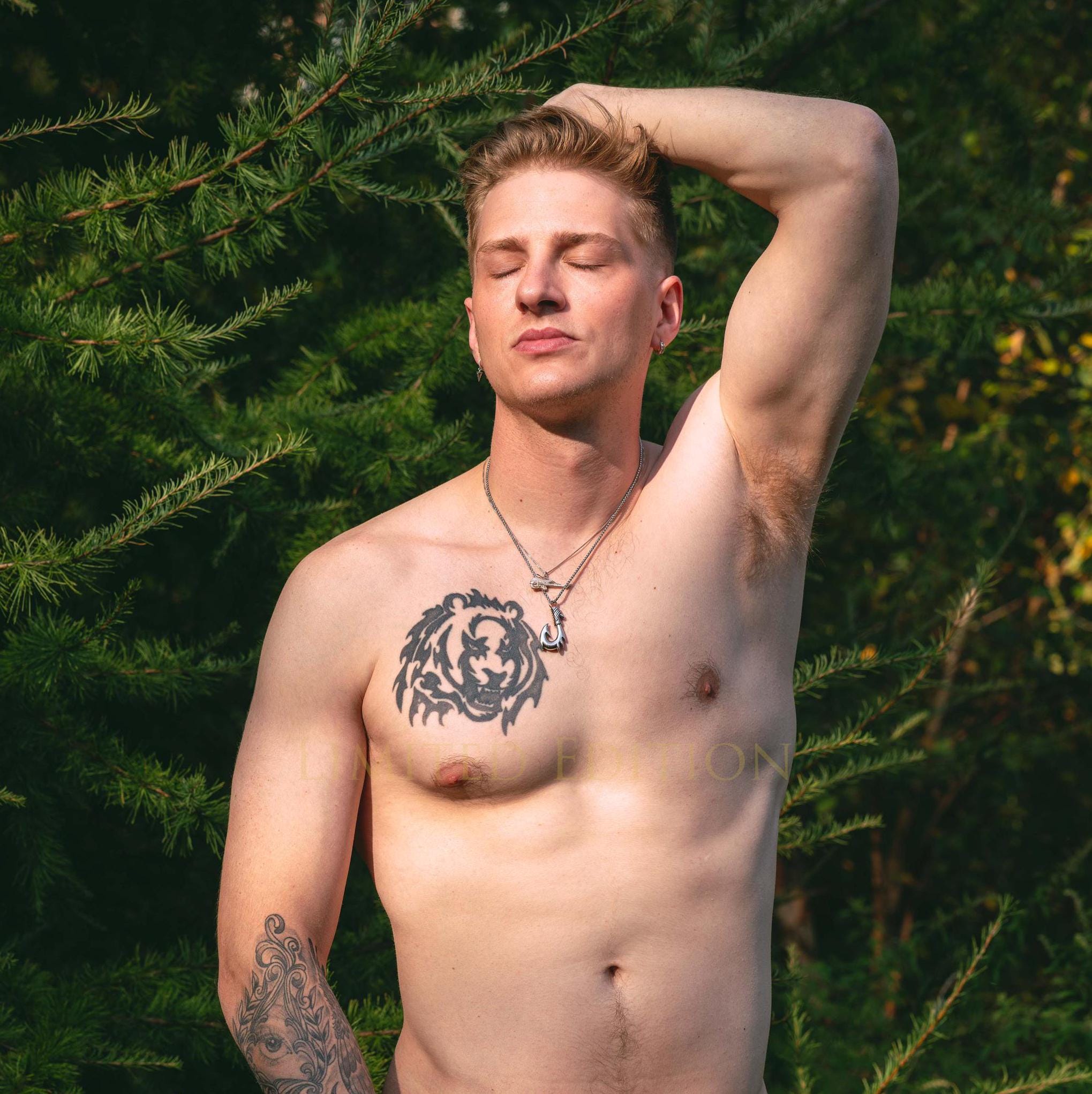 Handsome Male Nude Physique Photo Signed Limited Edition Print SP - Etsy