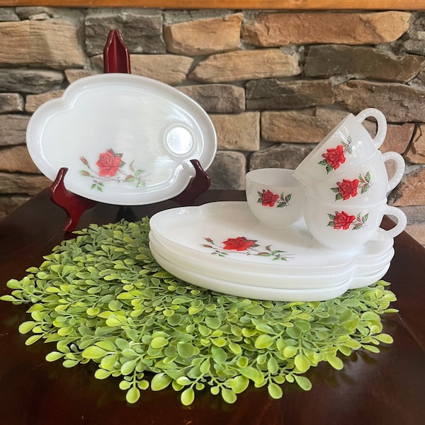 1950s Snack Set - Etsy