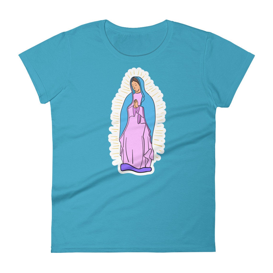 Mother Mary Women's T-shirt Funny Shirt, Boho Shirt, 70's Tee, Retro ...