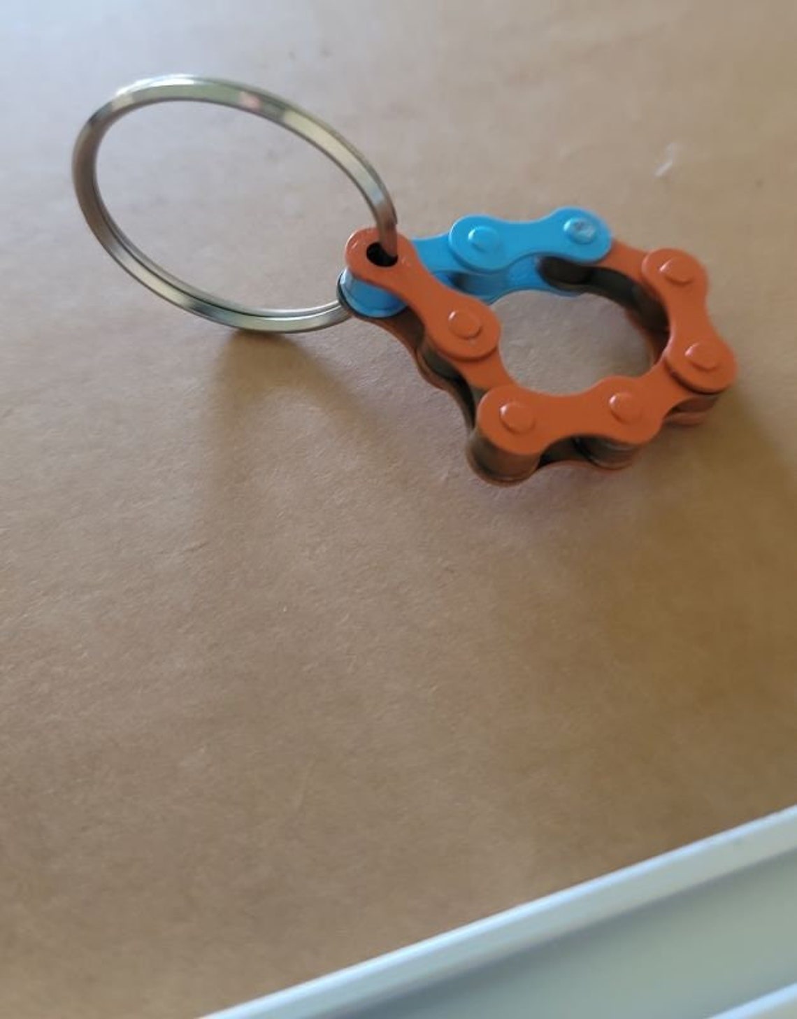 Keychain Upcycled Bike Chain - Etsy