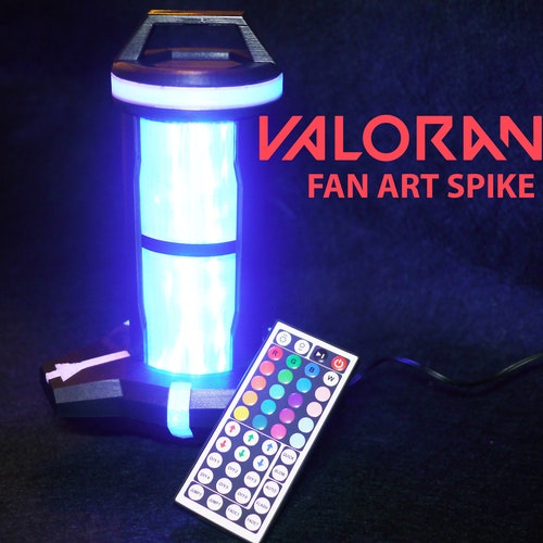 Valorant Spike Bomb 3d Printed Night Light Spike RGB Night - Etsy Australia