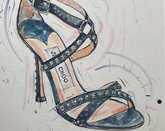 Jimmy Choo Art - Etsy