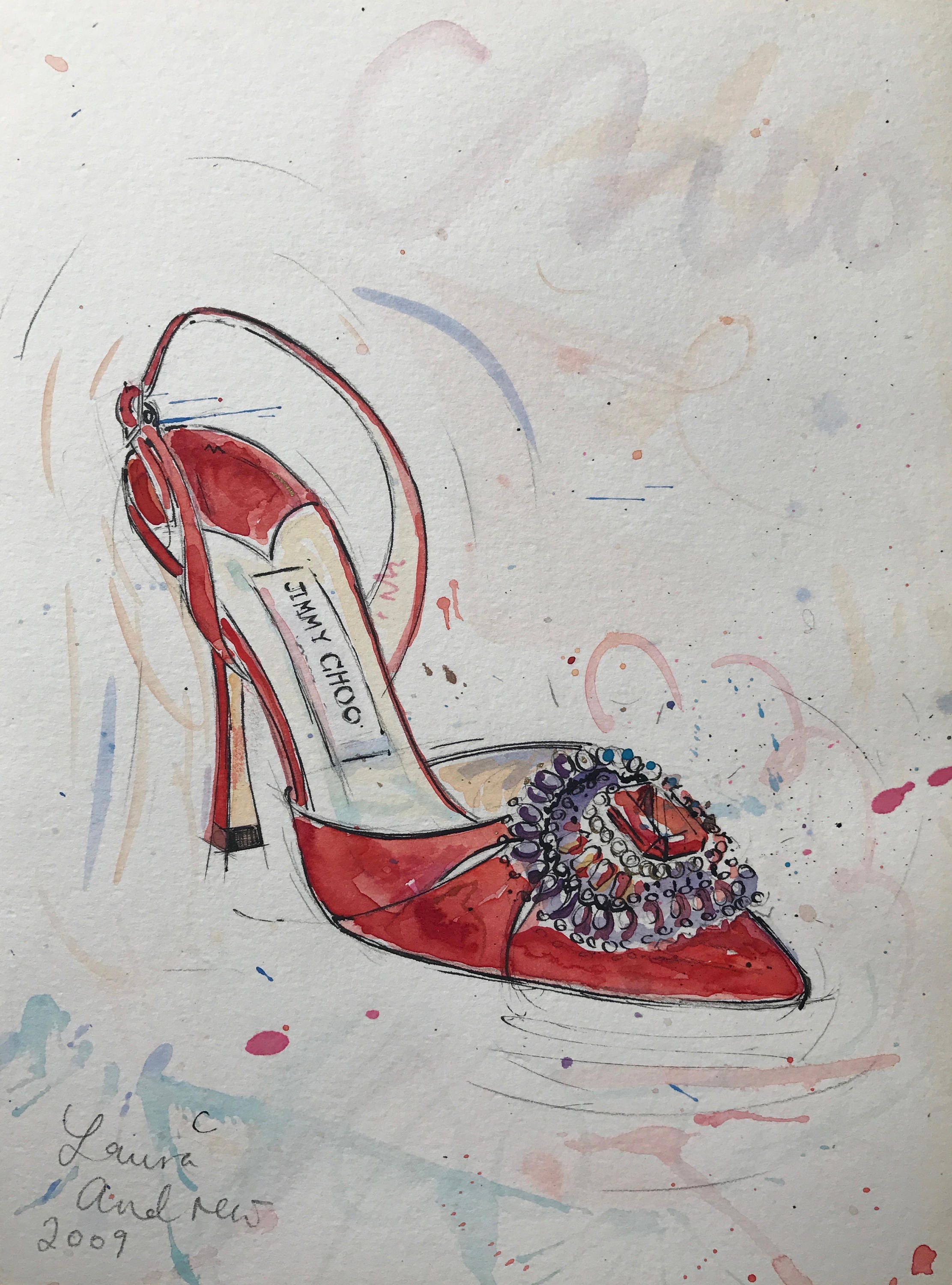 Jimmy Choo Sketches