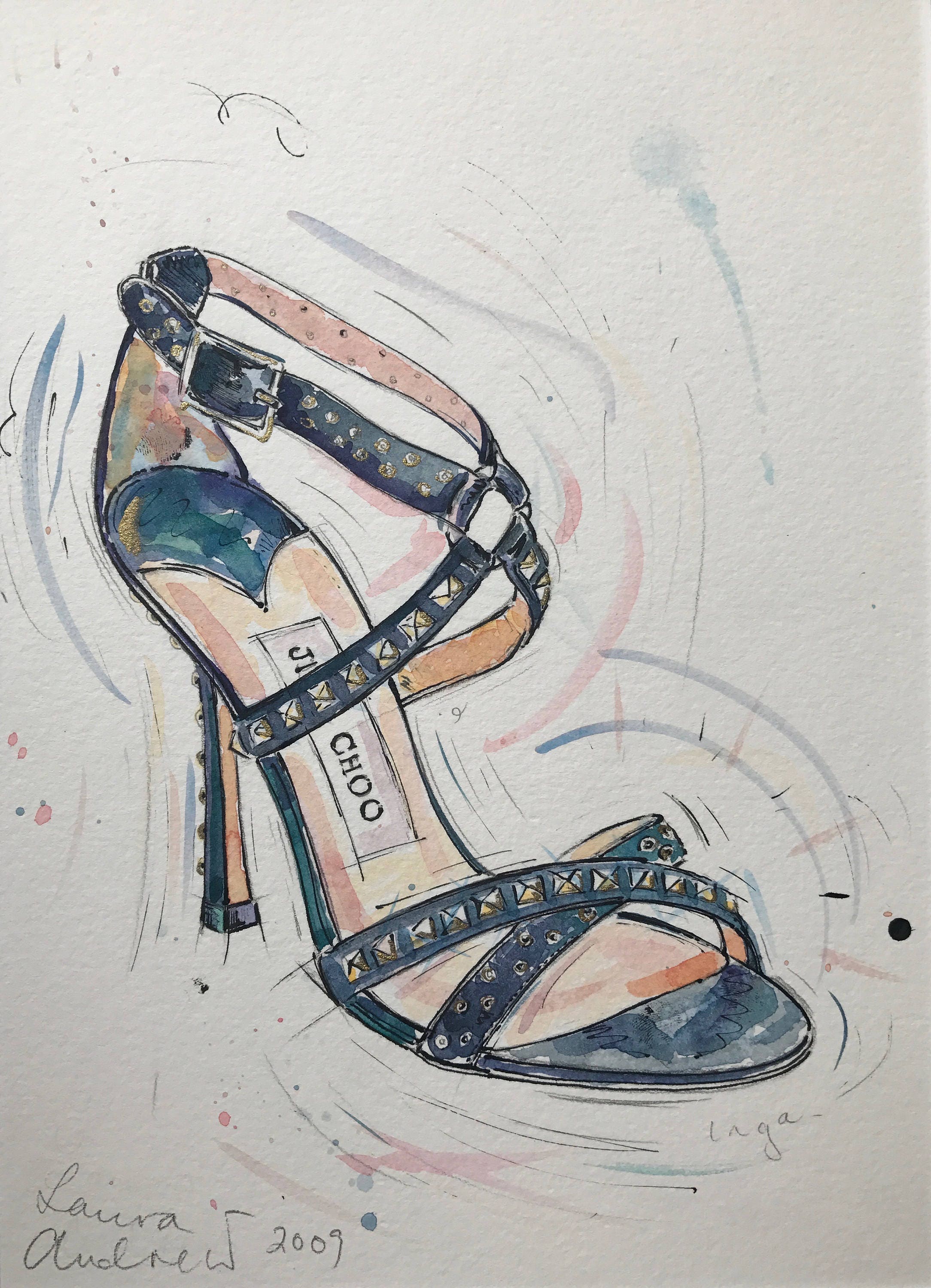 Jimmy Choo Sketches