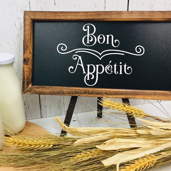 Bon Appetit Sign - Etsy