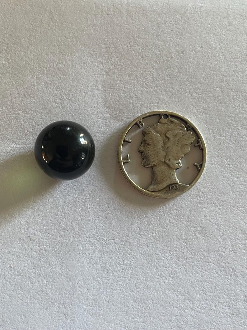 Moldavite Sphere - 1.8g - Etsy