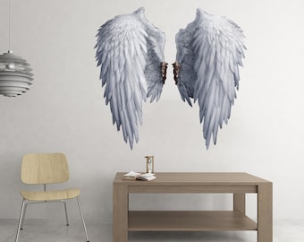 Angel Wall Decal | Etsy