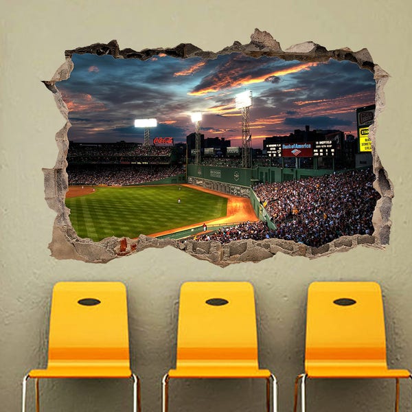 Baseball Wall Decal - Etsy