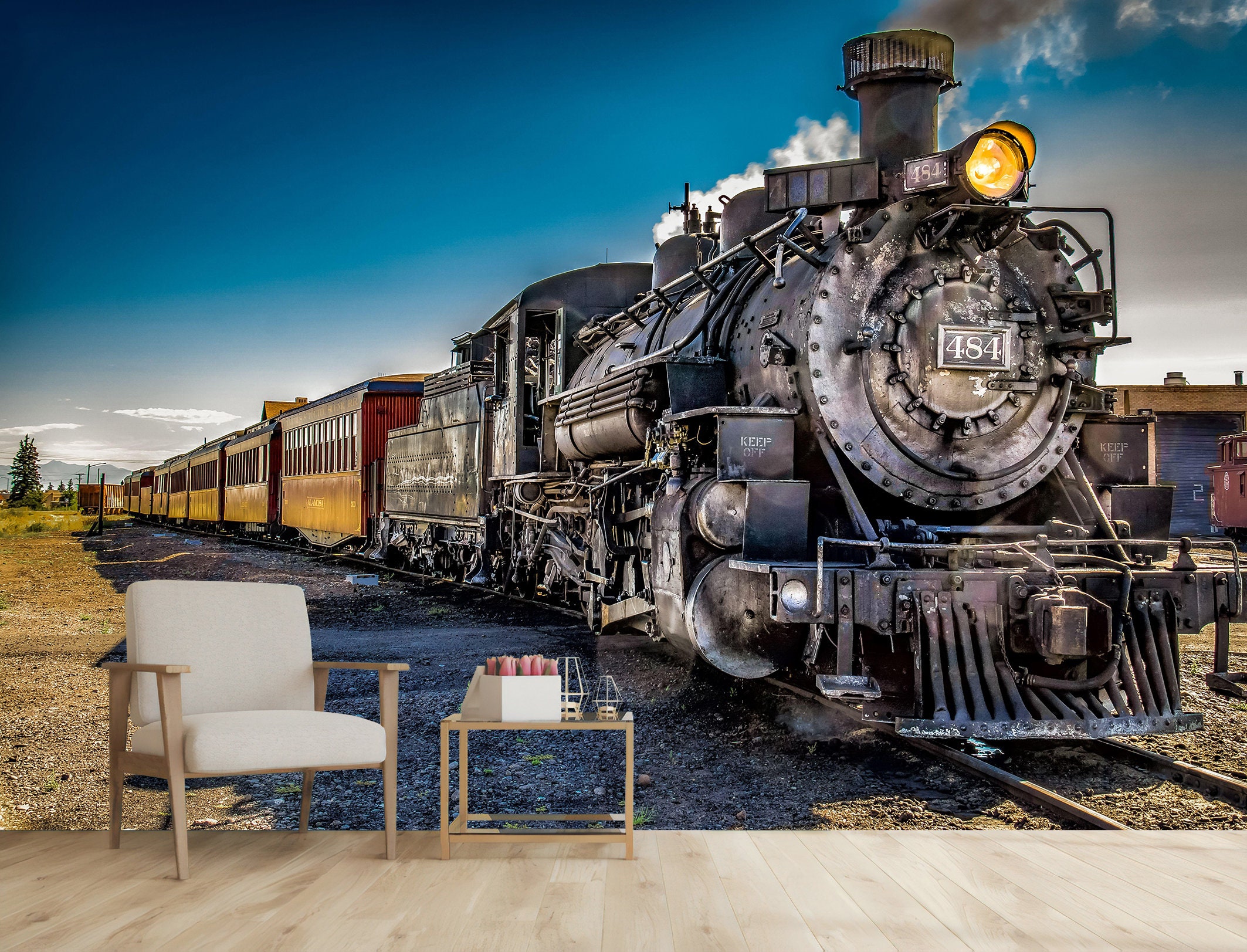 Steam Rolled Wallpaper