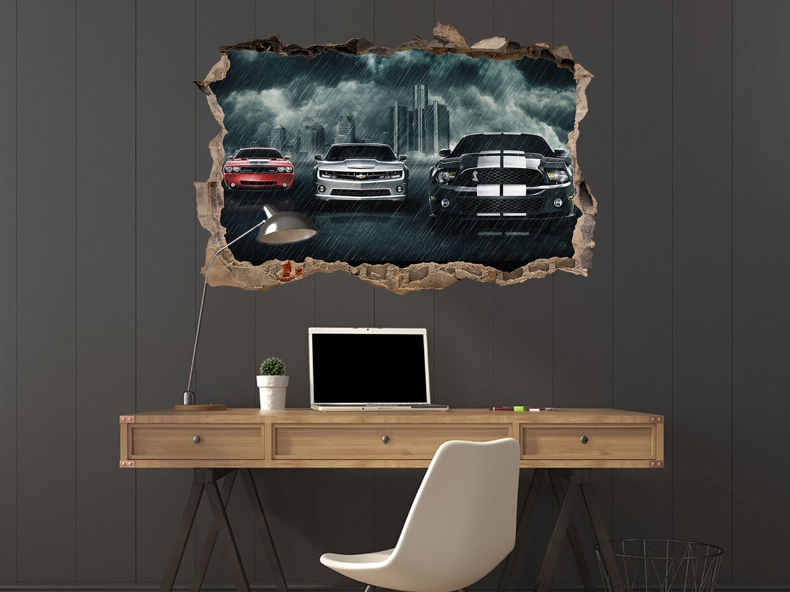 American Muscle Cars Vinyl Sticker Cars Decal Garage Decal - Etsy