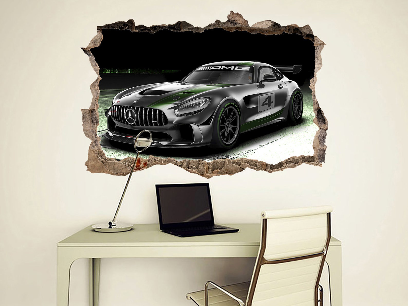 Mercedes AMG Decal Mercedes Wall Sticker Mercedes Print Sport - Etsy