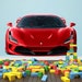 Ferrari Wall Decal Car Wall Decal Supercar Decal Playroom Wall - Etsy