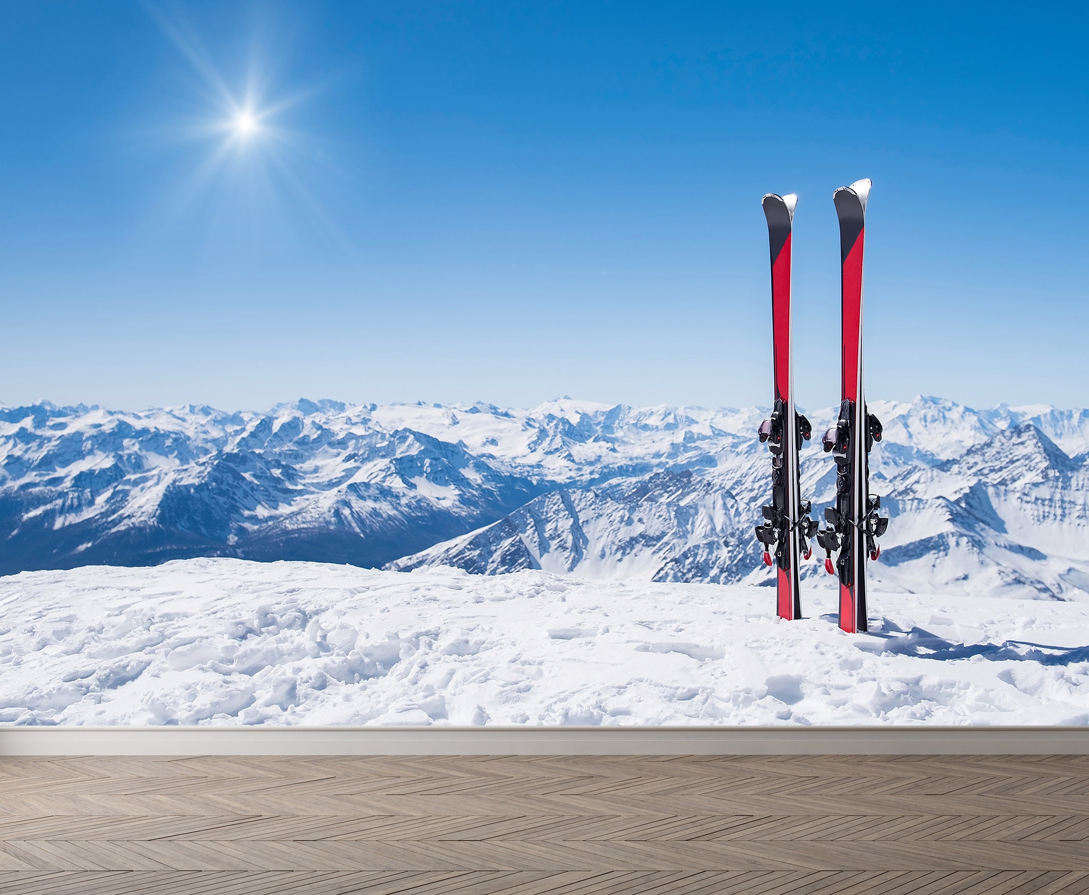 Skiing wallpaper store