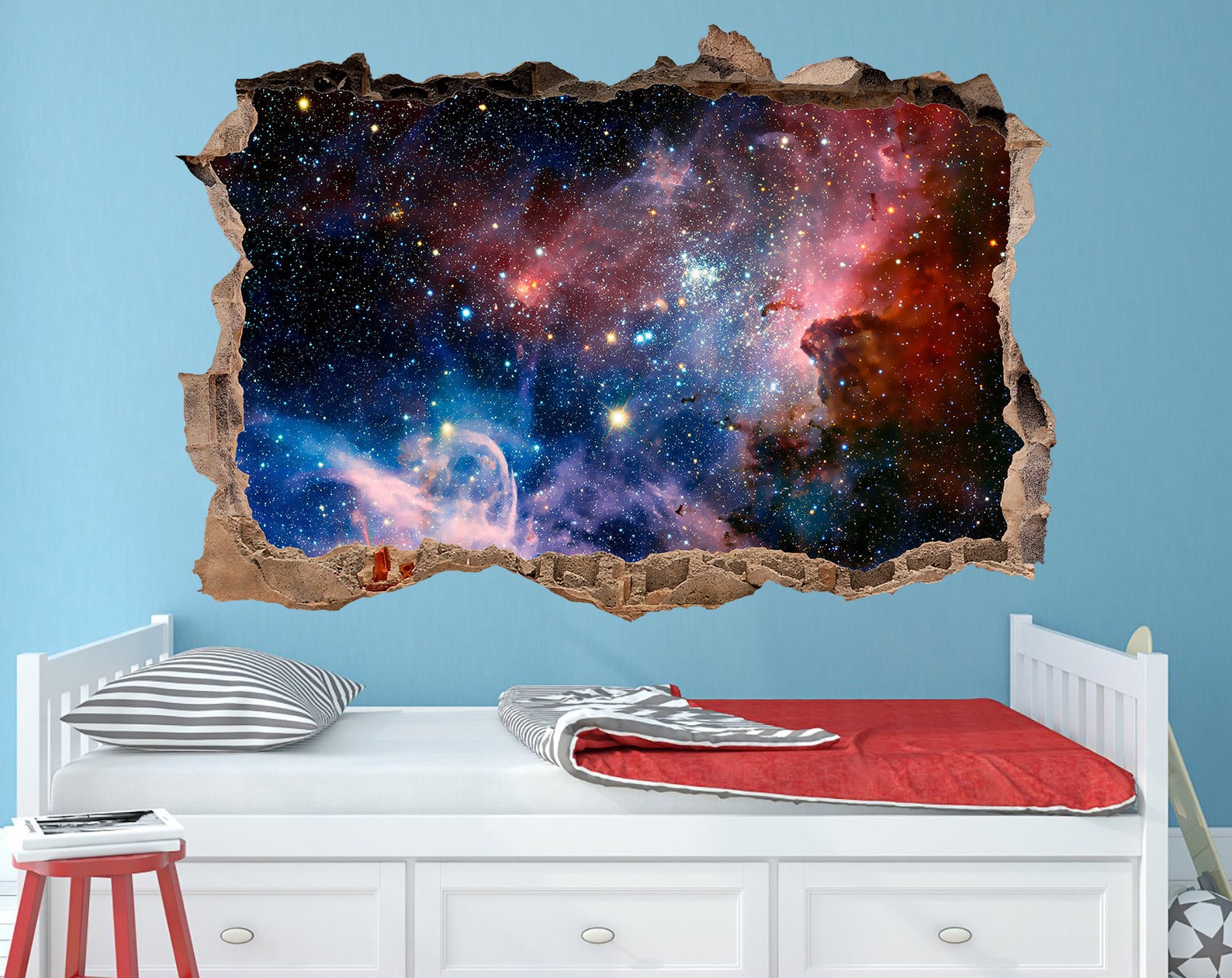 Planetary Nebula Wall Sticker Space Astronomy Decal Space Wall - Etsy
