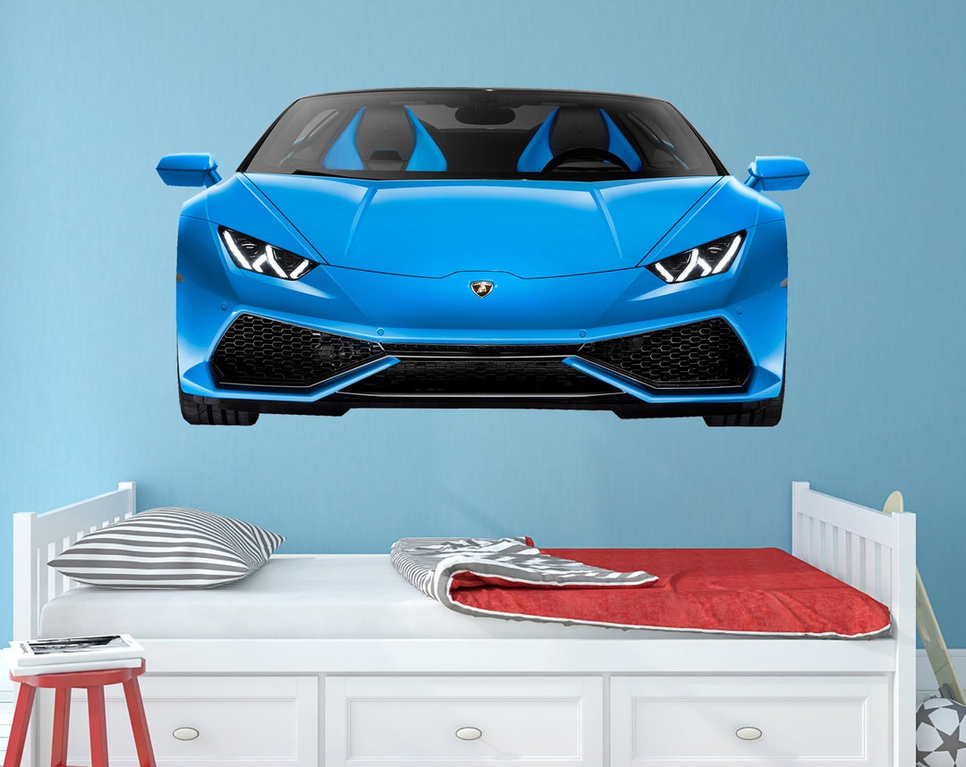 Cut Out Sticker Car Wall Decal Lamborghini Supercar Sticker - Etsy