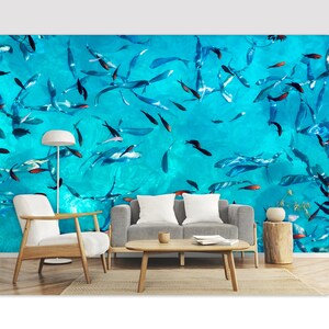 Lots of Fish in the Sea Wallpaper Underwater Wallpaper Fishes Wallpaper ...
