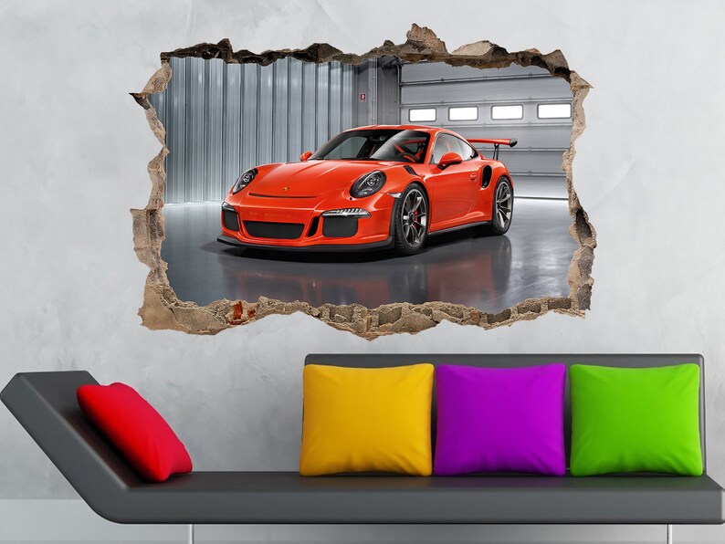 Supercar Wall Art Porsche Wall Decor Sport Car Print Racing - Etsy